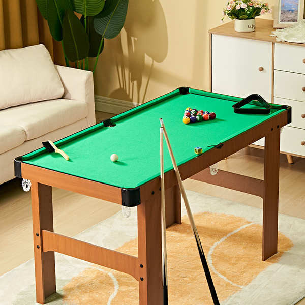 Wooden Tabletop Pool Table billiard table set Dormitory billiards table ...