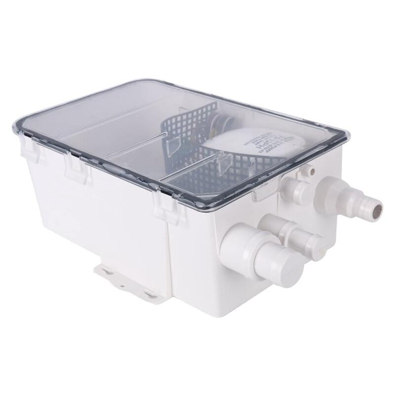 750 GPH Shower Sump Pump 12V Automatic Bilge Shower Drain Pump System ...