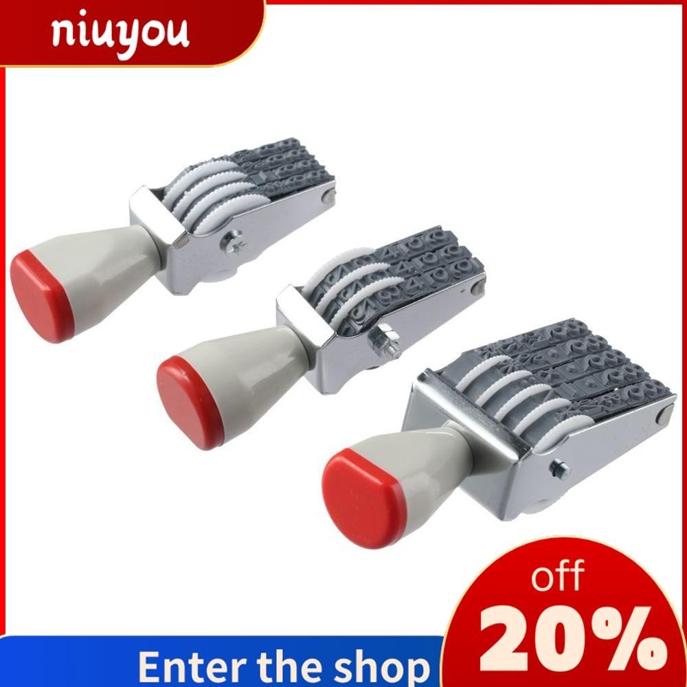 NIUYOU Number Stamp, Changeable Personalized Roller Stamps, Multi ...