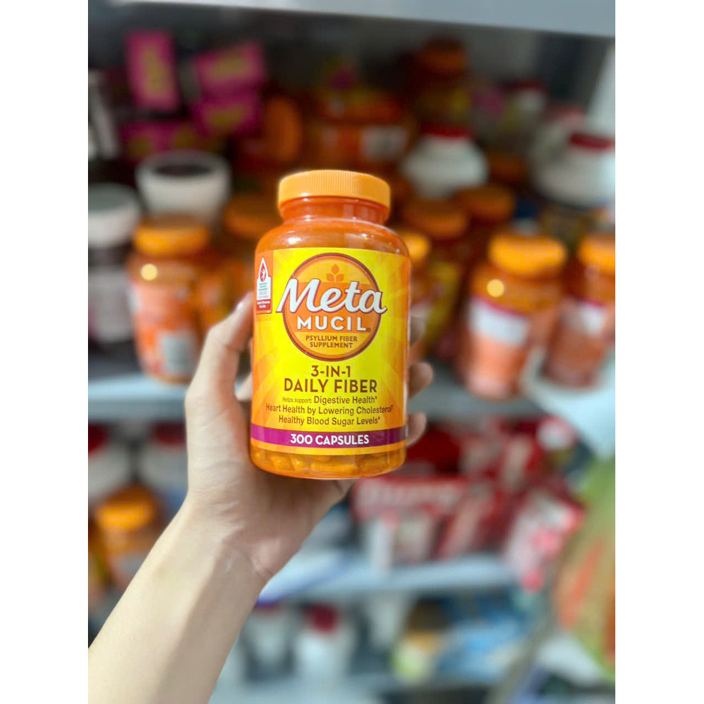 GENUINE COMMITMENT MetaMucil Fiber Supplement 300 tablets | Shopee ...