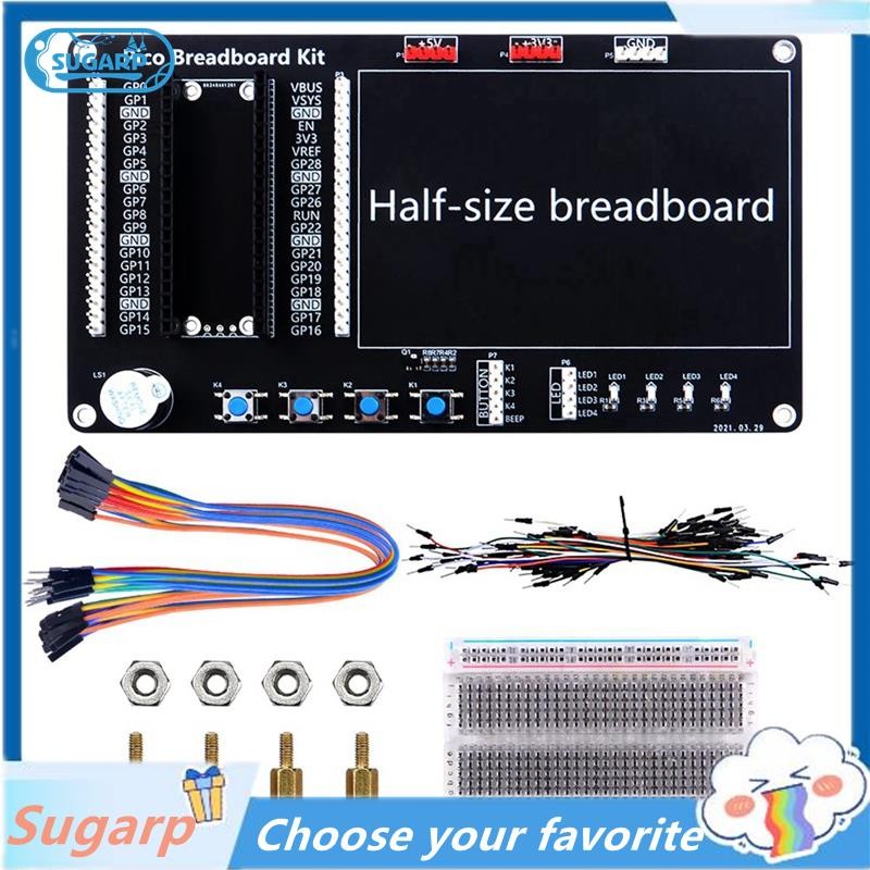 [Sugarp]Expansion Board Module Kit for Raspberry Pi PICO W GPIO Expansion Board 4-Channel Relay ...