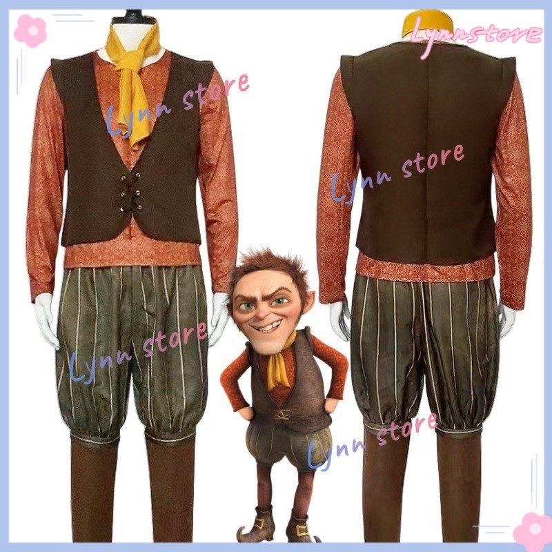 Rumpelstiltskin Cosplay Costume Anime SHREK Rumpel Uniforms Outfit ...