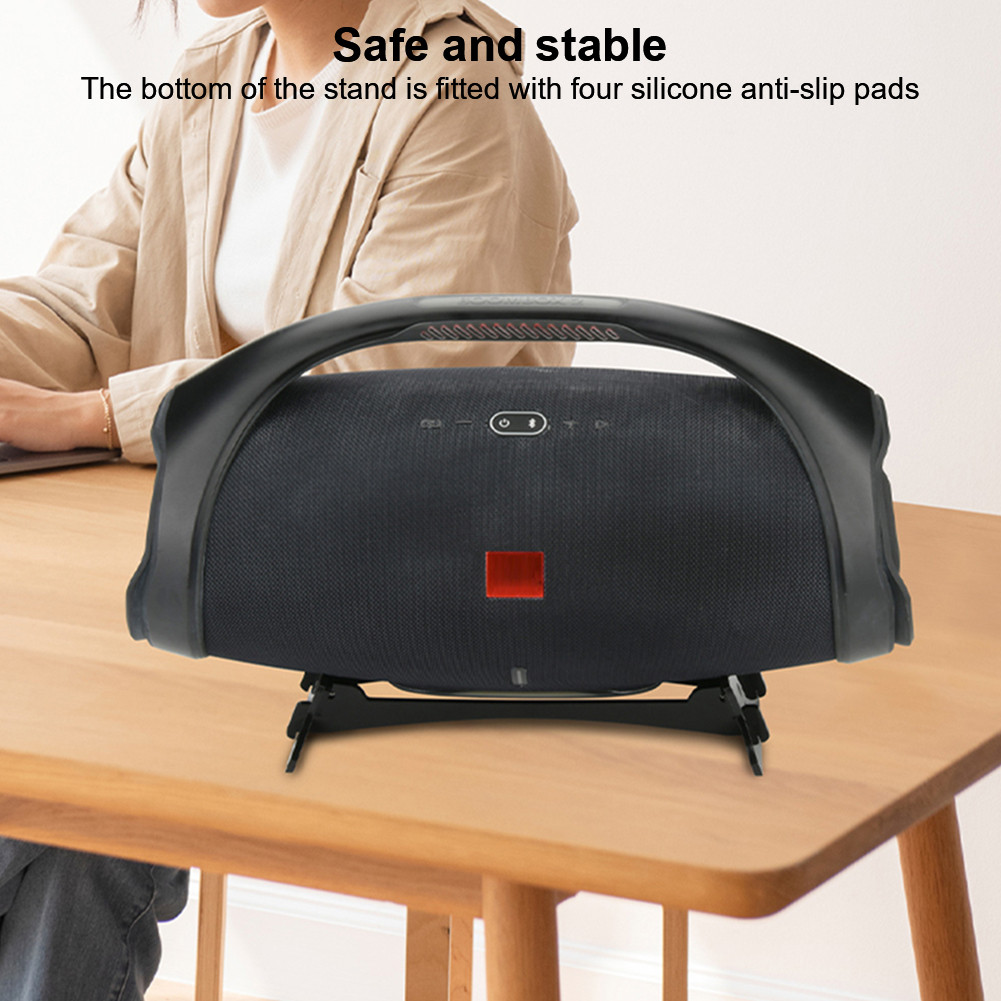 Desktop Stand Acrylic Speaker Mount Base Holder Desk Display Stand for ...