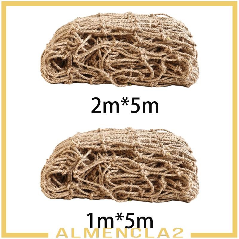 [Almencla2] Plant Support Netting Mesh Jute Trellis Decorative Net Hemp ...