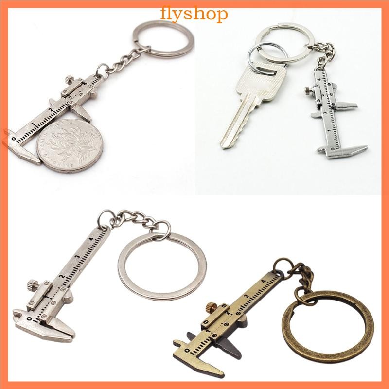 FLY Mini Measuring Tool with for Key Holders Tag Movable Vernier ...