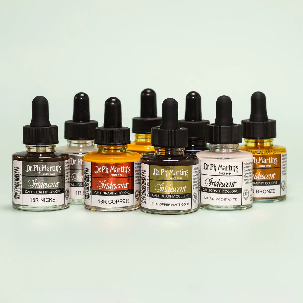 DR. PH.MARTIN'S Iridescent Calligraphy Inks (19 Colors) | Shopee ...