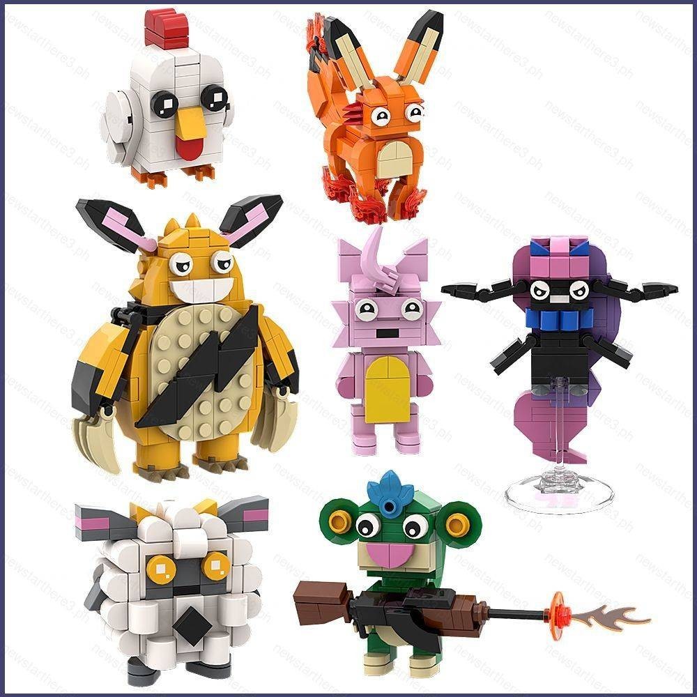 YE Palworld Building Blocks Chikipi Foxparks Grizzbolt Lamball Cattiva ...