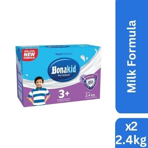BONAKID PRESCHOOL 3+Stage 4 Powdered Milk Drink for Pre-Schoolers 3 to ...
