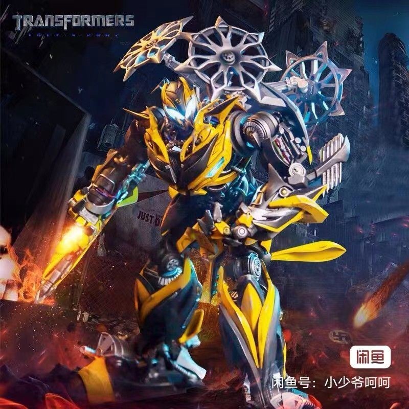 Cs 1/18 Bumblebee Alloy Transformers Movable Figure Stinger Robot ...