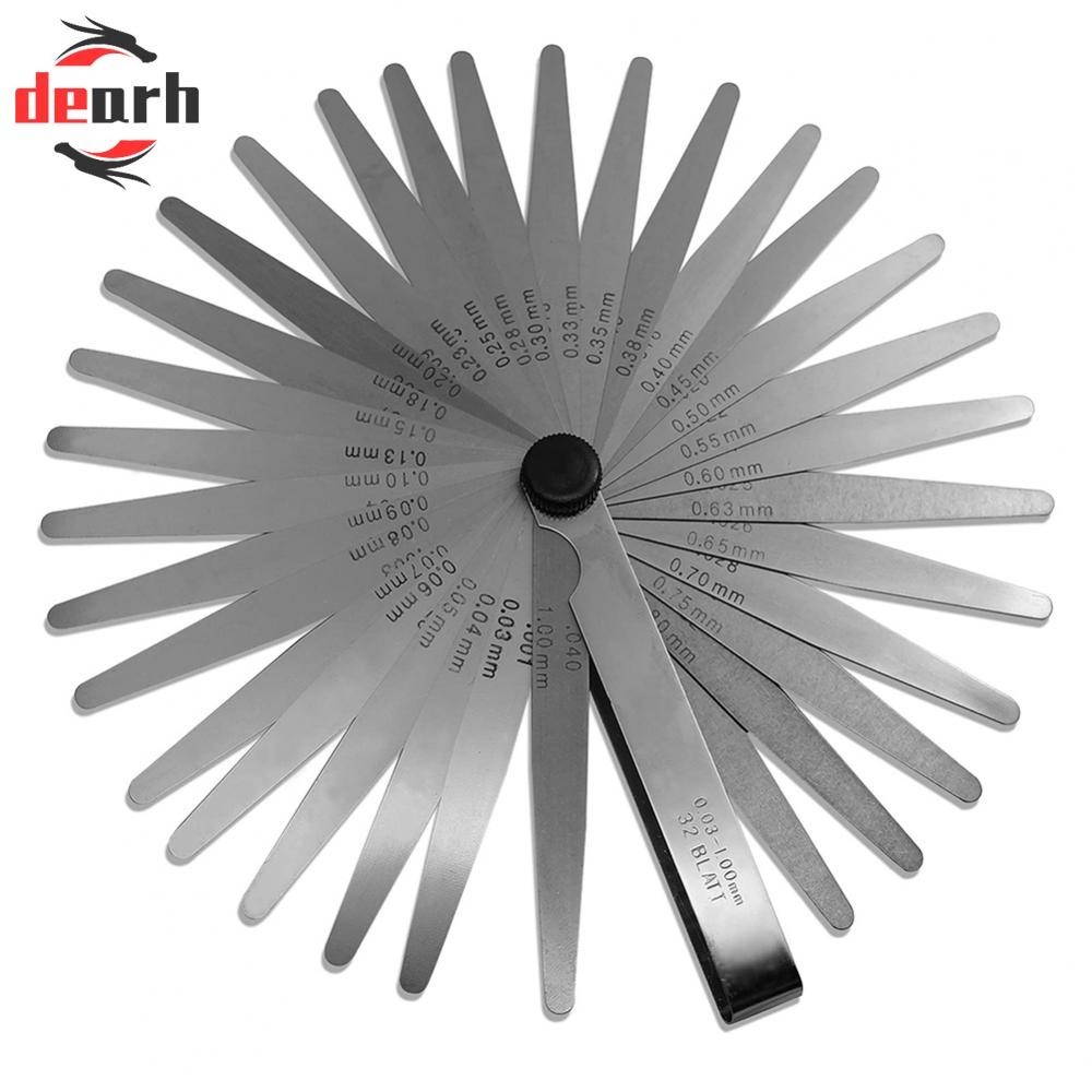 Feeler Gauge 0.03-1.00mm 32pc Auto Parts Feeler Gauge Set Sheet Metal ...