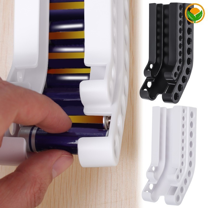 AA & AAA Battery Chute Holder / Wall Mounted Small Battery Ladder ...