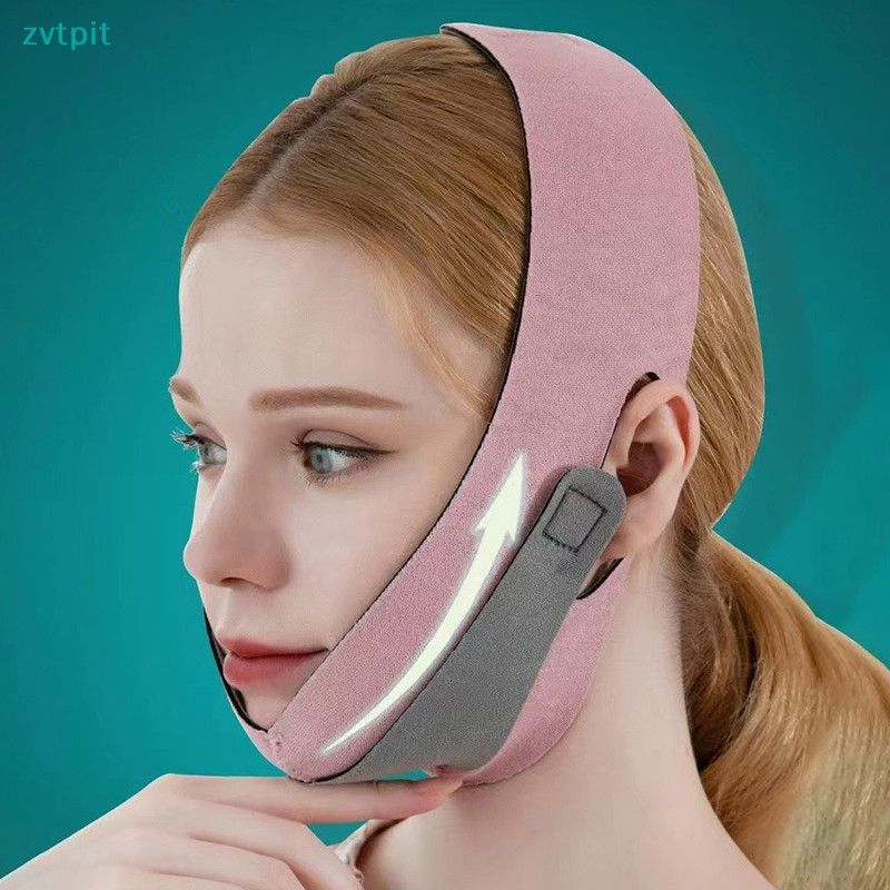 【zvt】 Elastic Face Slimming V Line Face Shaper Women Chin Cheek Lift Up