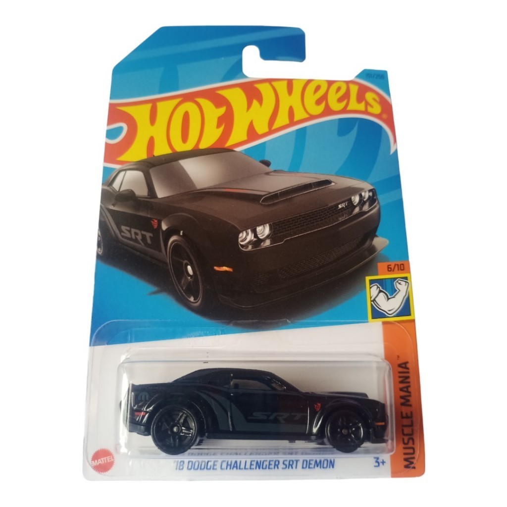 Hot Wheels 18 Dodge Challenger Srt Demon Shopee Philippines