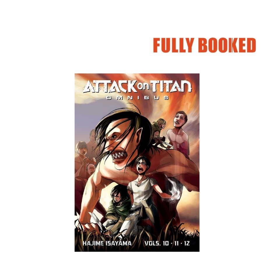 Attack on Titan Omnibus, Vol. 4: Vols. 10-12 (Paperback) by Hajime Isayama | Shopee Philippines