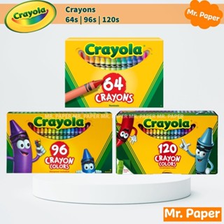 Crayola Crayons | 48 Colors 64 Colors 96 Colors 120 Colors | Mr. Paper ...