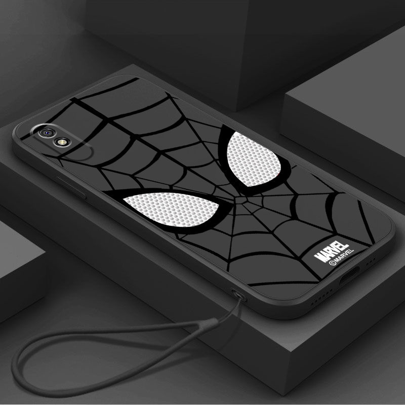 Casing Redmi 9A 9i 9AT Phone Case Fashion Brand Marvel Cool Spider-Man ...