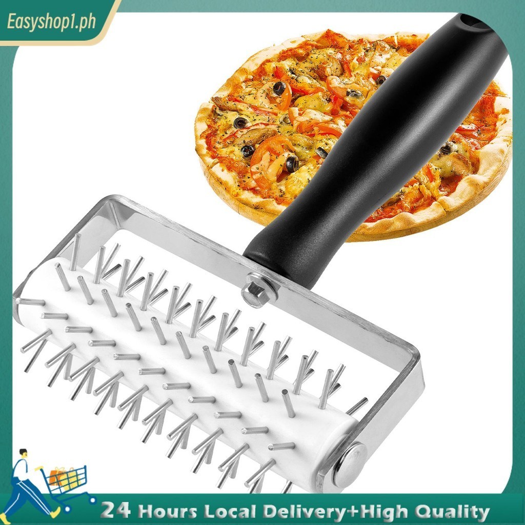 Pizza Dough Docker Stainless Steel Pizza Roller with Spikes ...