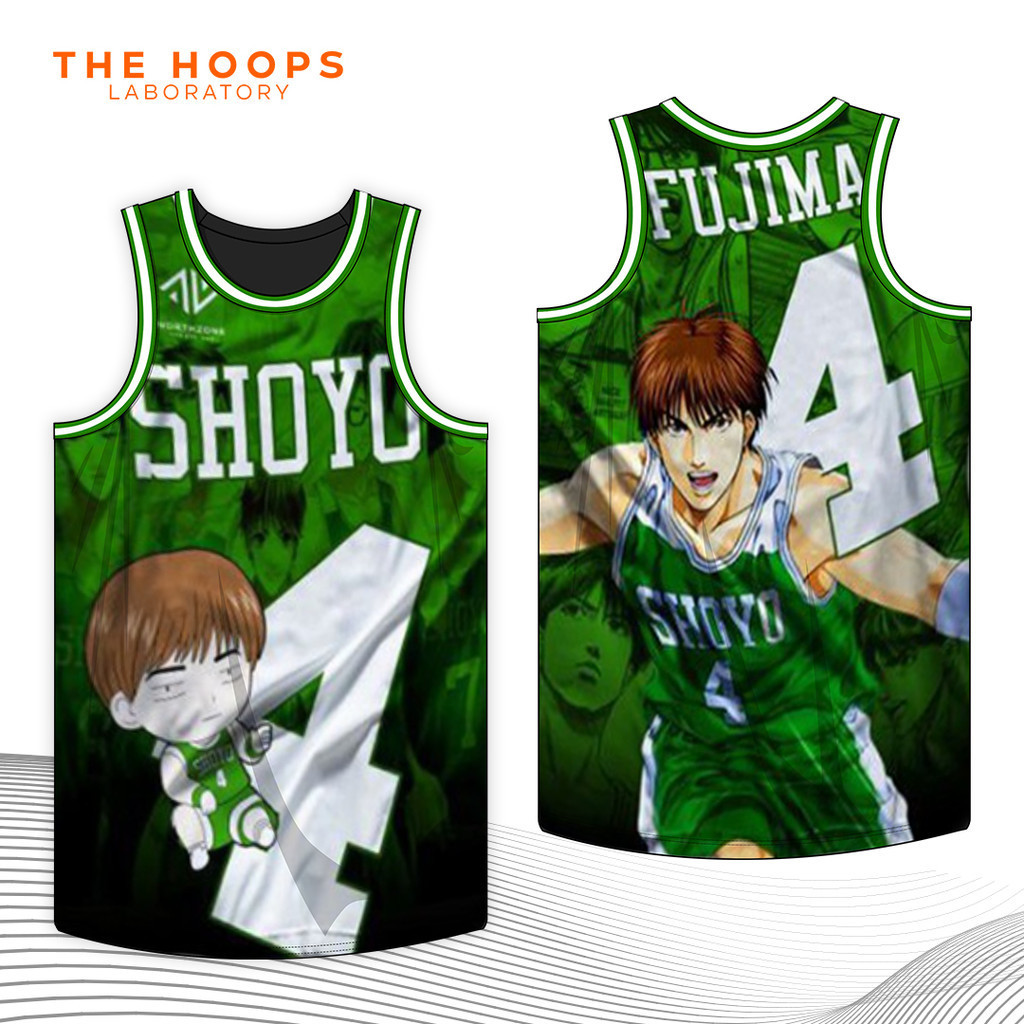 NORTHZONE Slamdunk Shoyo Fujima Basketball New Design Jersey Full ...