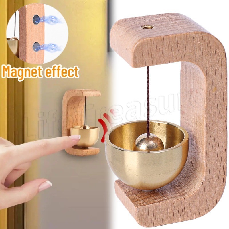 Shops Entrance Decorative - Magnet Doorbell - Wireless Brass Bells ...