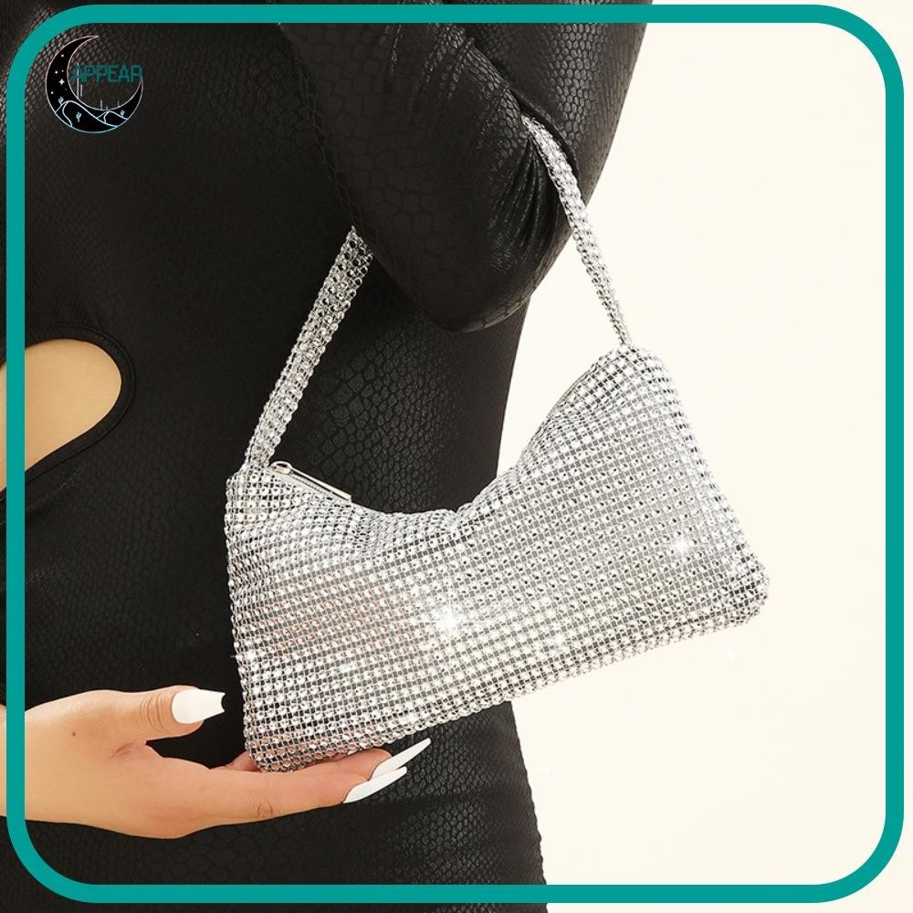 APPEAR Shoulder Bag, Diamonds Mini Women's Bag, Lightweight Rhinestones ...