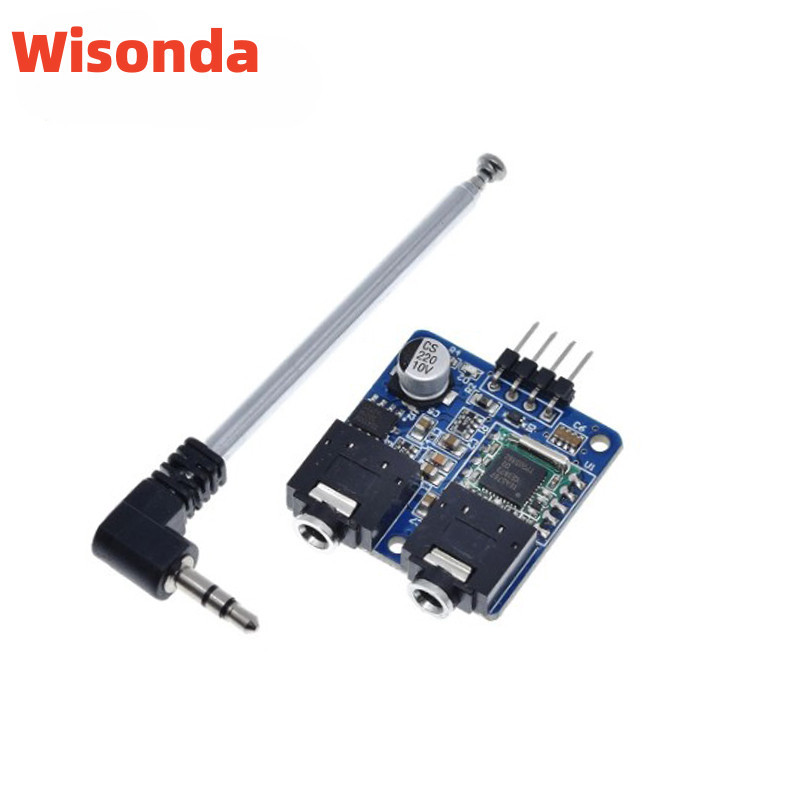 Tea5767 Fm Stereo Radio Module For Arduino 76 108mhz With Free Antenna