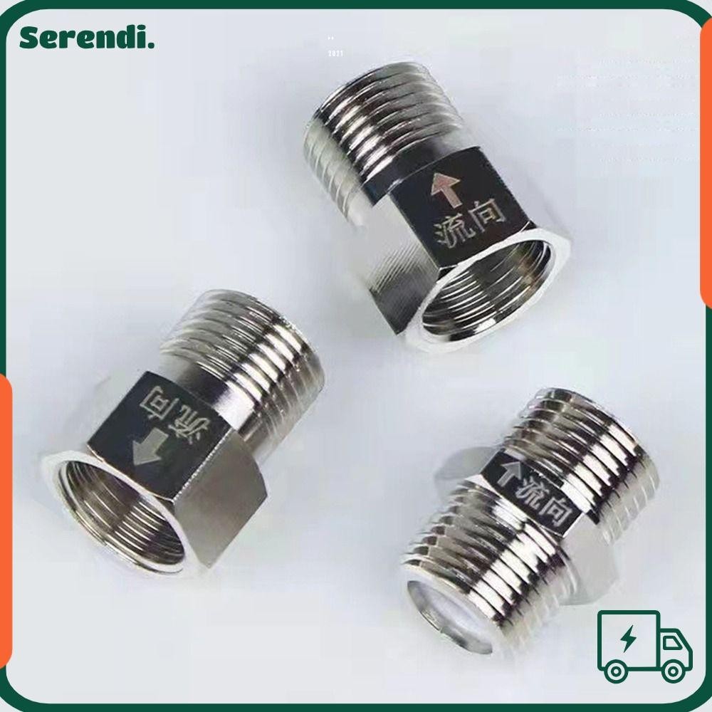 SERENDI One-way Valve, Male Female Thread 1/2" G1/2 20mm Check Valve ...