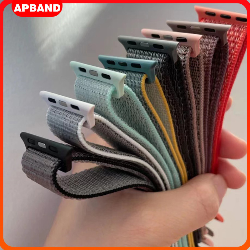 Nylon Strap Band for IWatch Smart Watch Ultra 3 2 49 46 44 41 40 42 38 ...
