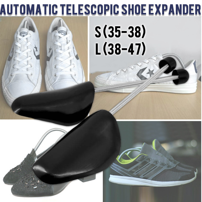Shoe Tree Spring Type Shoe Stretcher Shaper Plastic Shoe Tree | Shopee ...