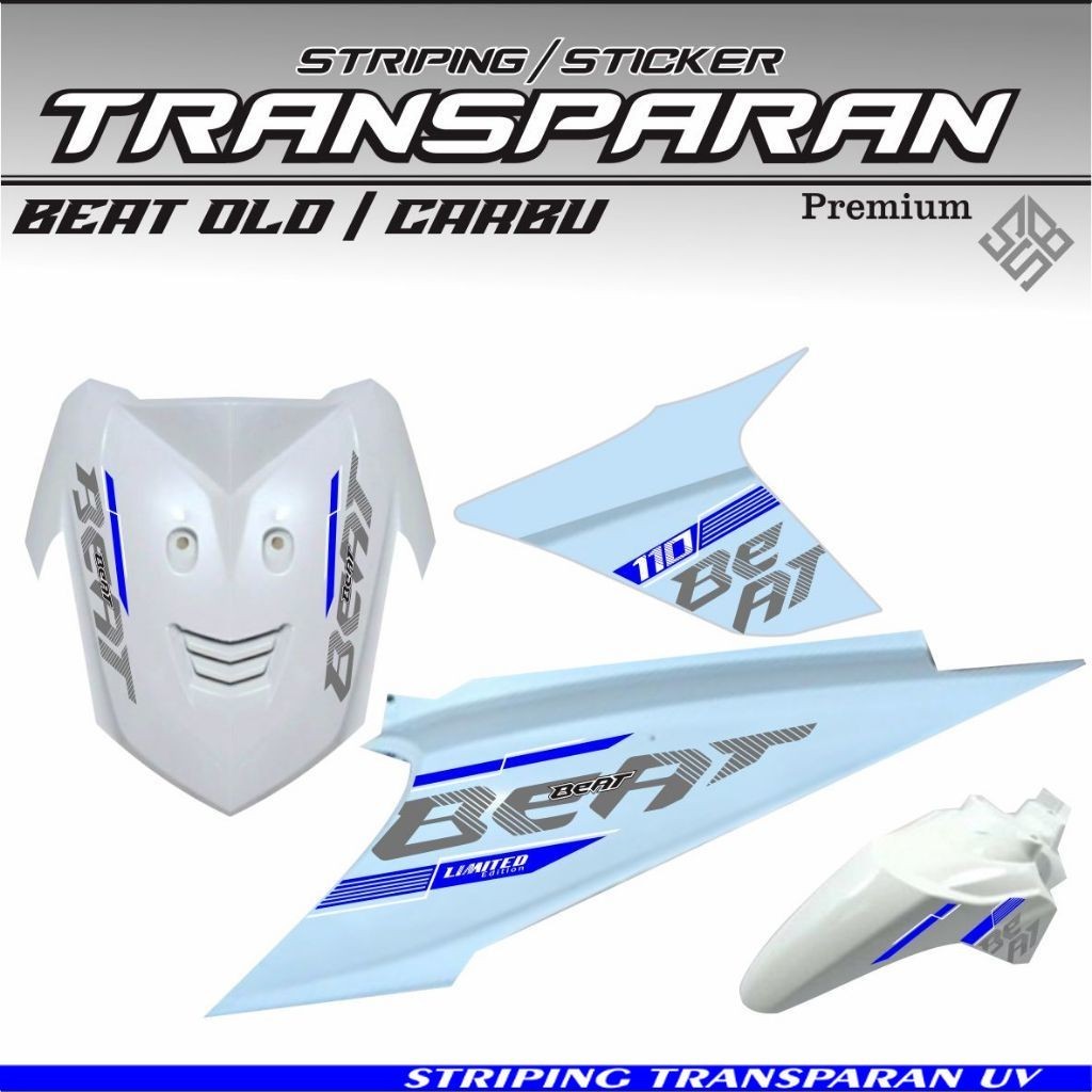 Old BEAT Sticker/UV Transparent Sticker Variation Of HONDA BEAT OLD ...