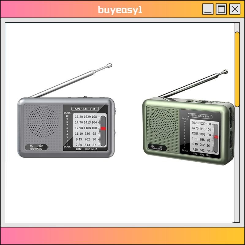 TUOXIANG Small Shortwave Radio Portable Shortwave Radio Am Fm Weather ...