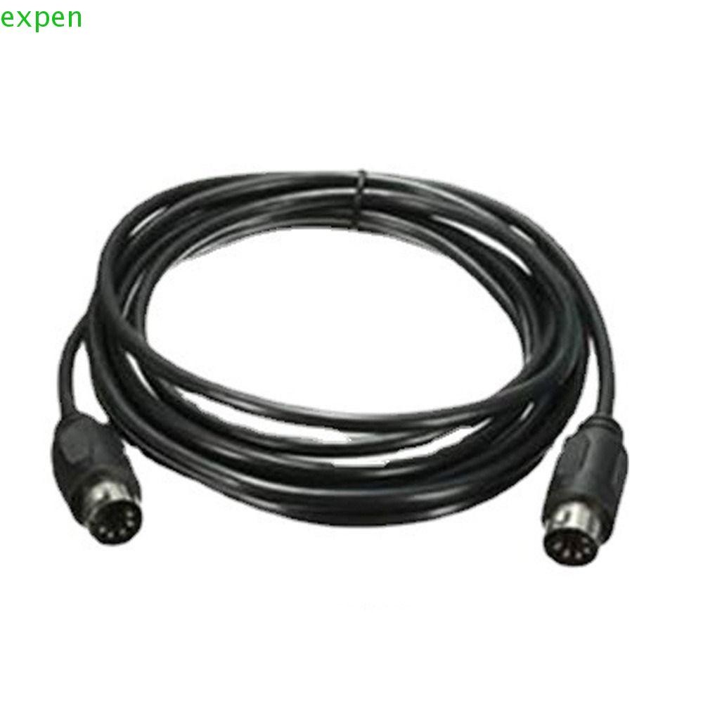 EXPEN DIN 5PIN Cable MIDI DIN 5PIN Synthesizer DIN Plug to 5 Pin M/M Cable Adapter 5PIN Male to ...