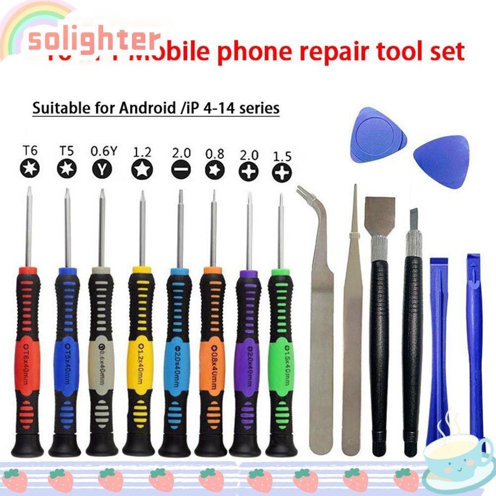 SOLIGHTER Mobile Phone Repair Tools, Hand Tool Manual Phone Disassemble ...