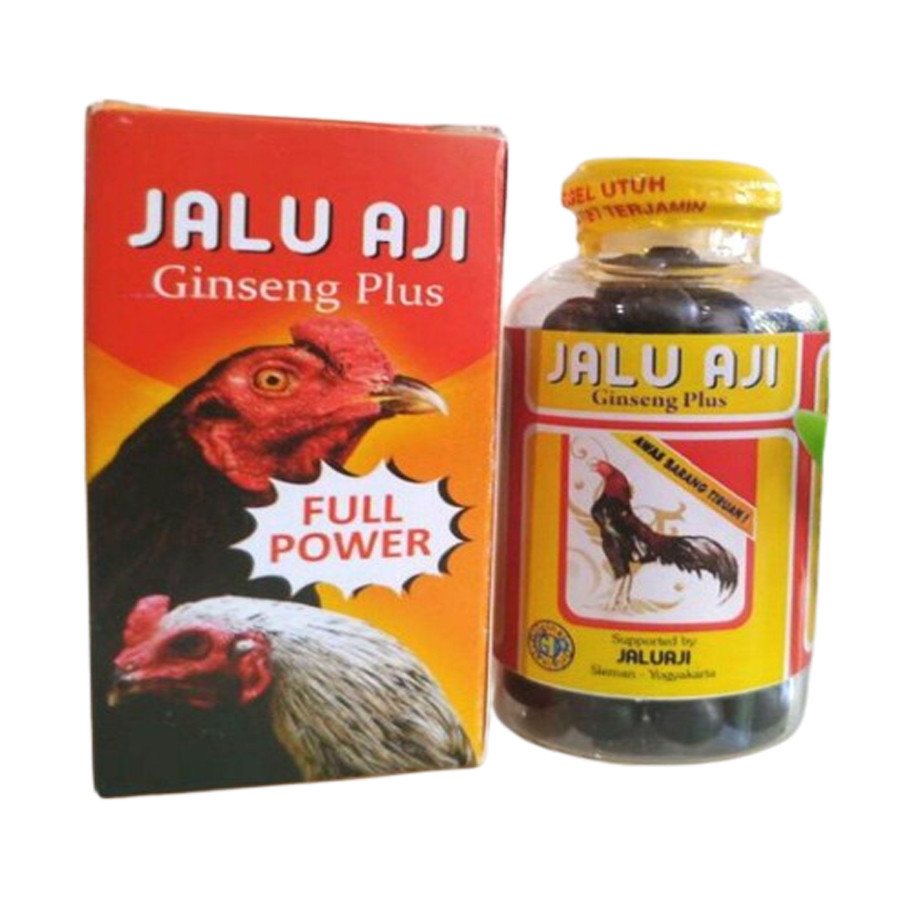 JALU AJI GINSENG PLUS CHICKEN JAMU Full Power contains 100 items ...