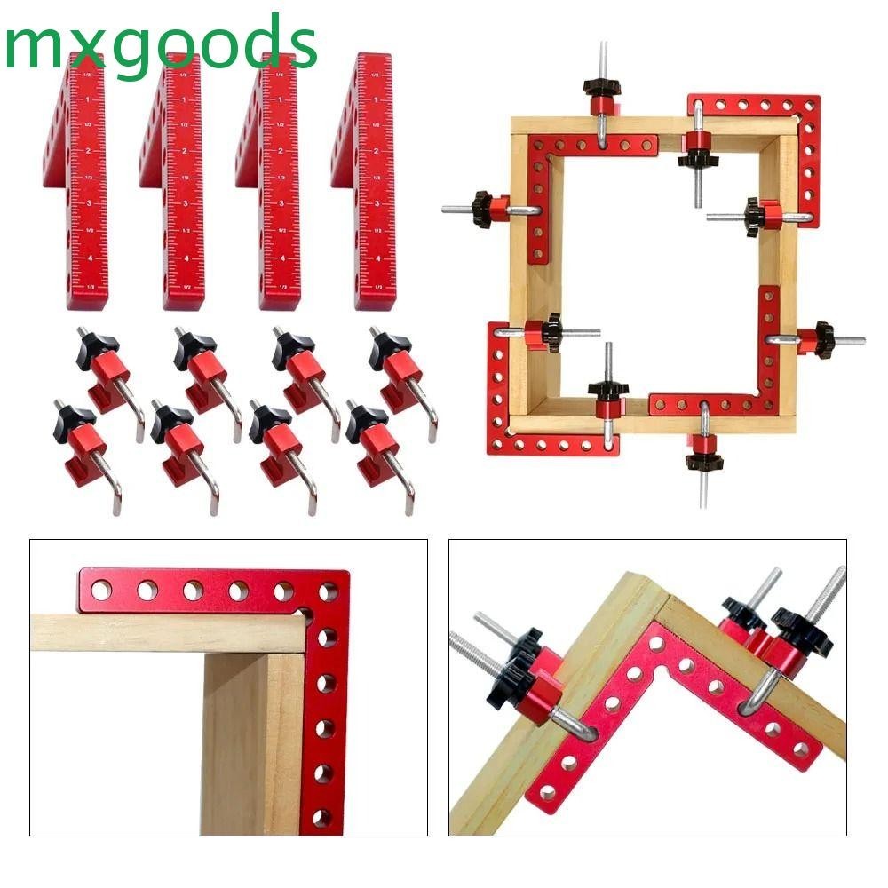 MXGOODS 90 Degree Metal Corner Clamps, Aluminium Auxiliary Right Angle ...