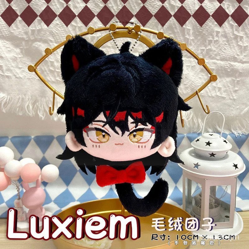 Stuffed Vtuber Luxiem Plush Pendant Toys Vox Akuma Shoto Ike Eveland ...