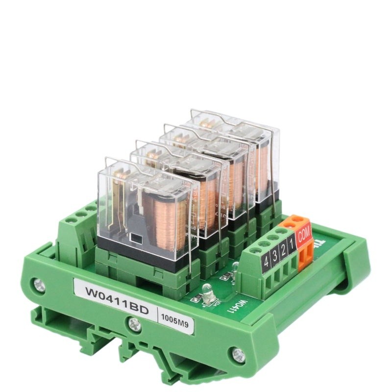 × Omron intermediate relay module 2-way 4-way 6-way 8-way PLC amplifier ...