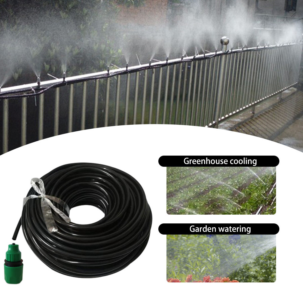 20m Automatic Misting Watering kit Garden Irrigation System 4/7 tube ...