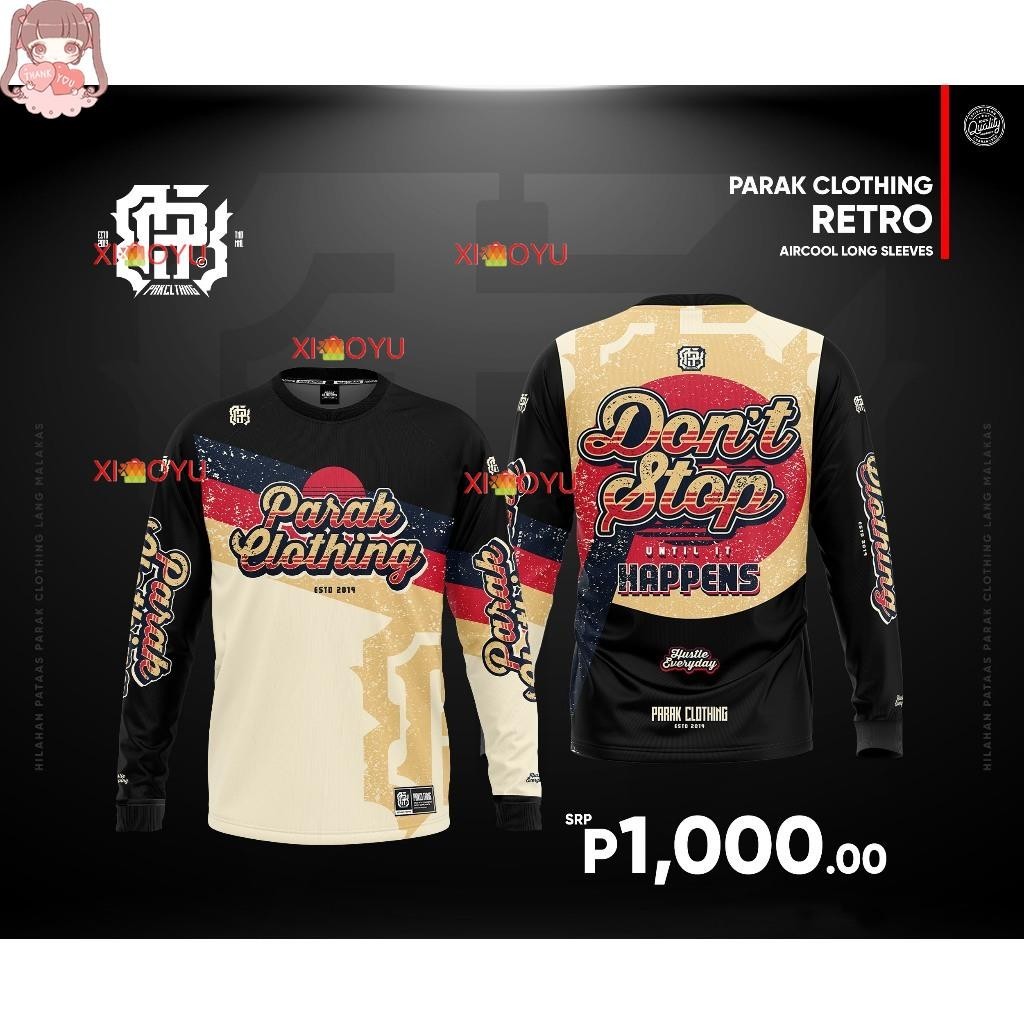 RETRO AIRCOOL LONGSLEEVES RIDING JERSEY | Shopee Philippines