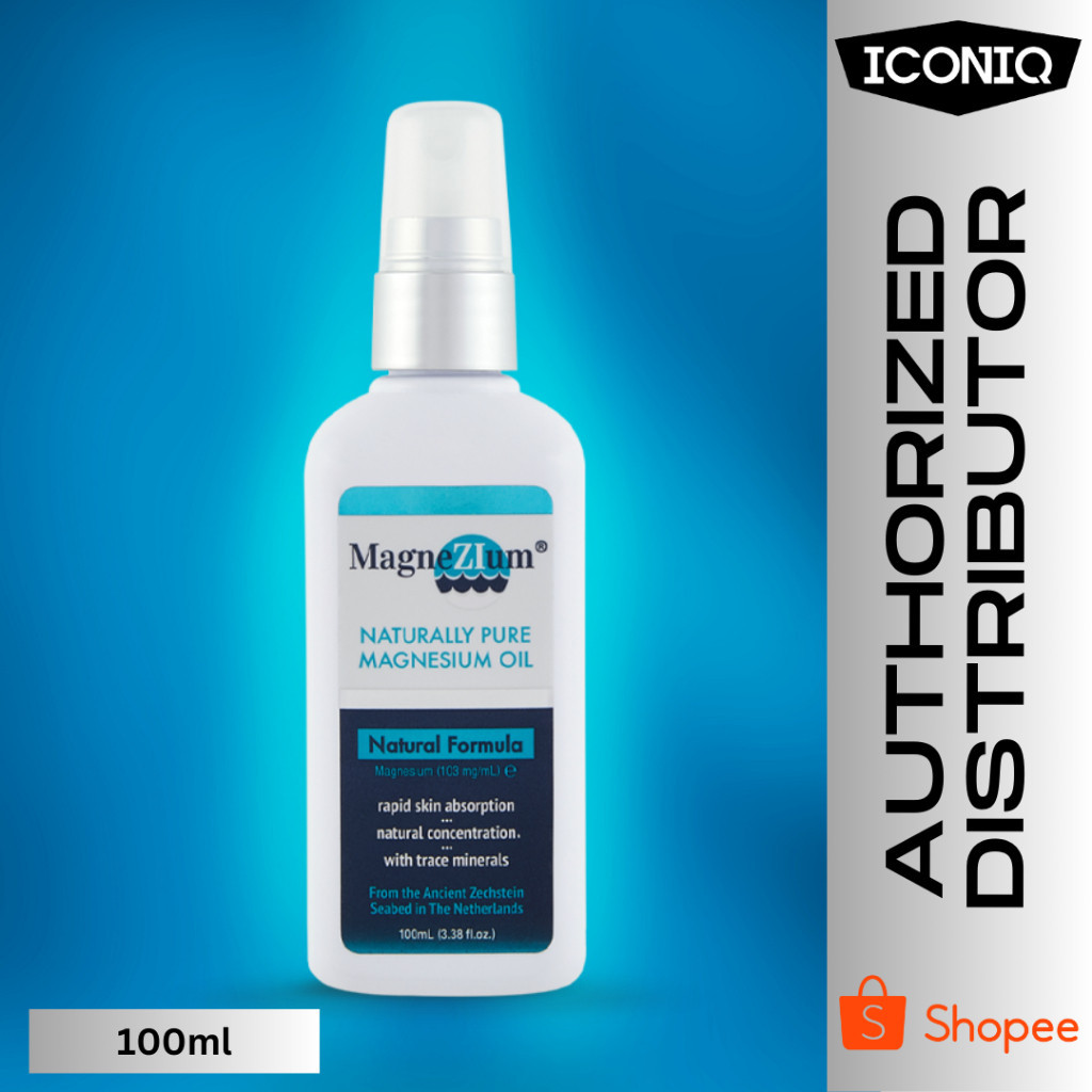 AUTHENTIC MAGNEZIUM Naturally Pure Magnesium Therapy Oil Spray Original ...