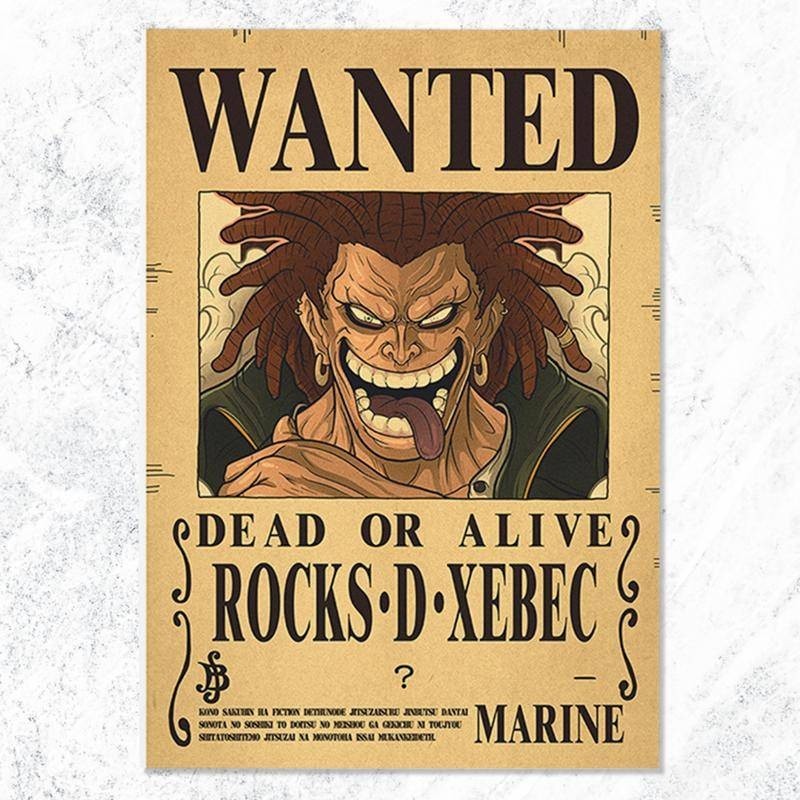 New Edition One Piece Poster ROCKS.DXEBEC One Piece Wanted Posters 28 ...