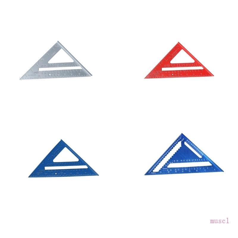 musc Square Protractor High-Precision Aluminum Alloy Triangle Ruler ...