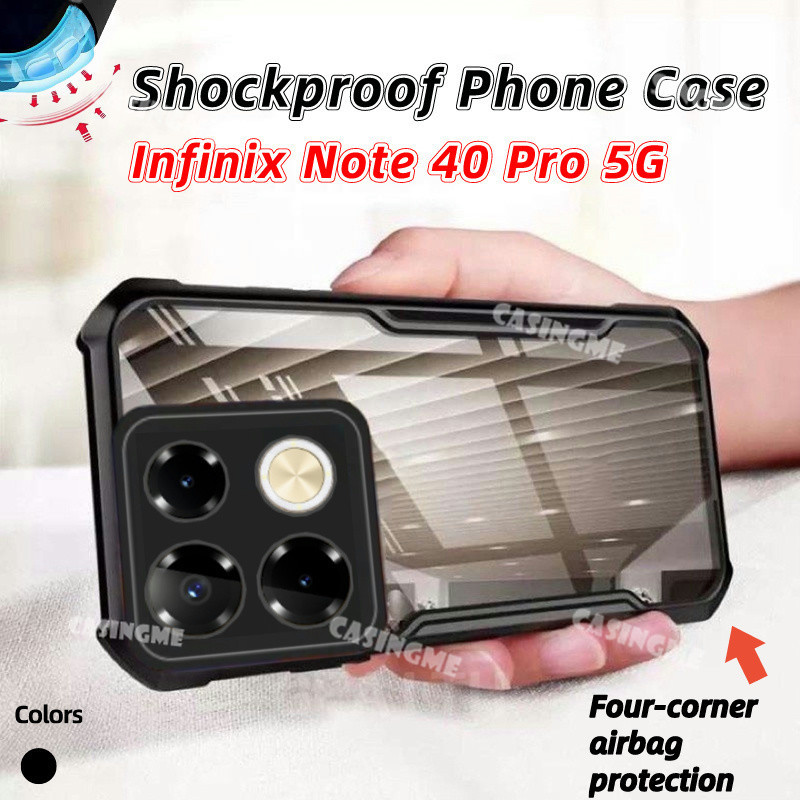 Infinix Note 40 Pro 5G Transprent AirBag Casing For Infinix Note40Pro ...