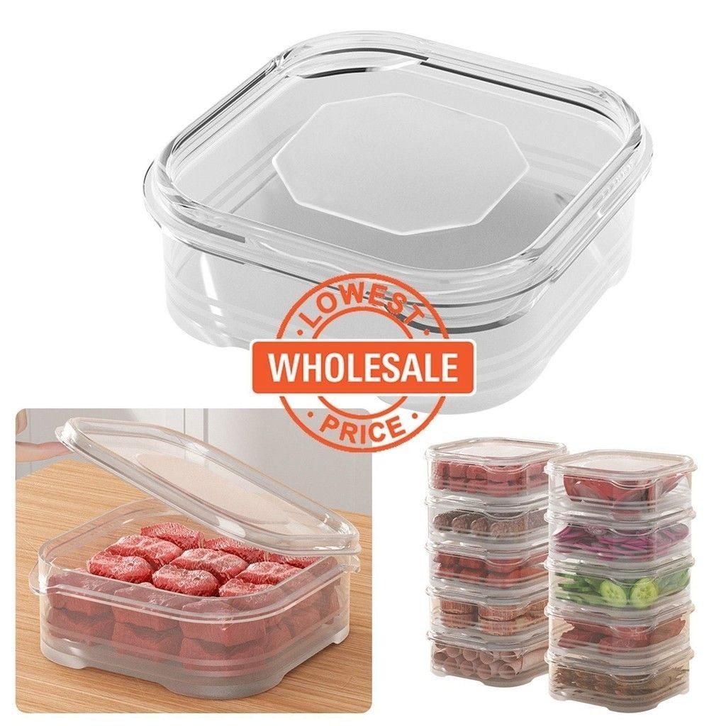 [ Lower Price ] Refrigerator Freezer Fresh Food Container - Plastic ...