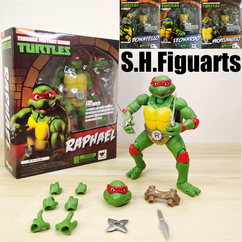 Teenage Mutant Ninja Turtles SHF NECA TMNT 1990 Movie Leo Don Mikey ...