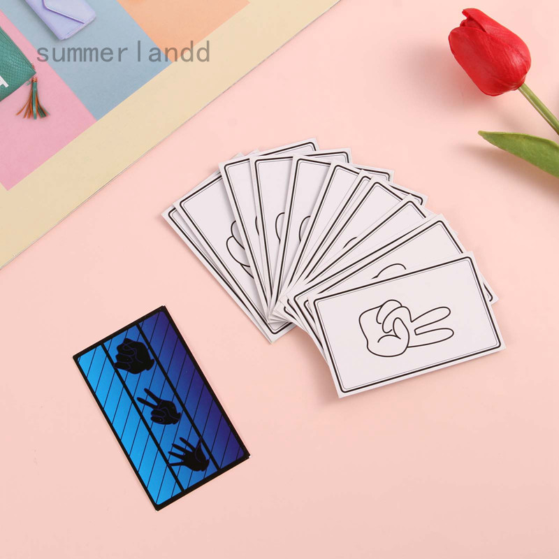 SL 30 Pcs/Set Board Game Rock Paper Scissors Cards Anime Kakegurui ...