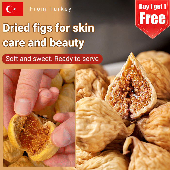 Nutritious dried figs preserved fruits closed whole box packaging snack ...