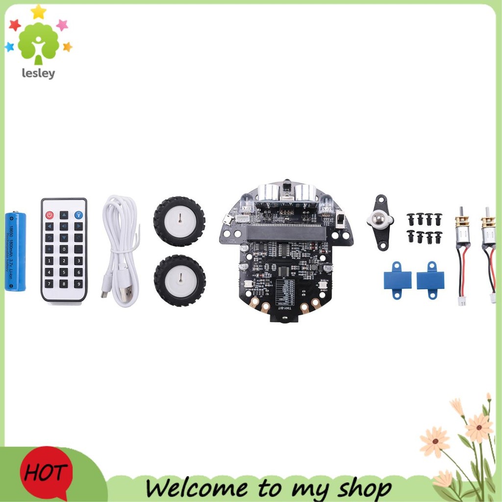 【lesley】Robot Programmable Robotic Kit Based on BBC Microbit V2 and V1 ...