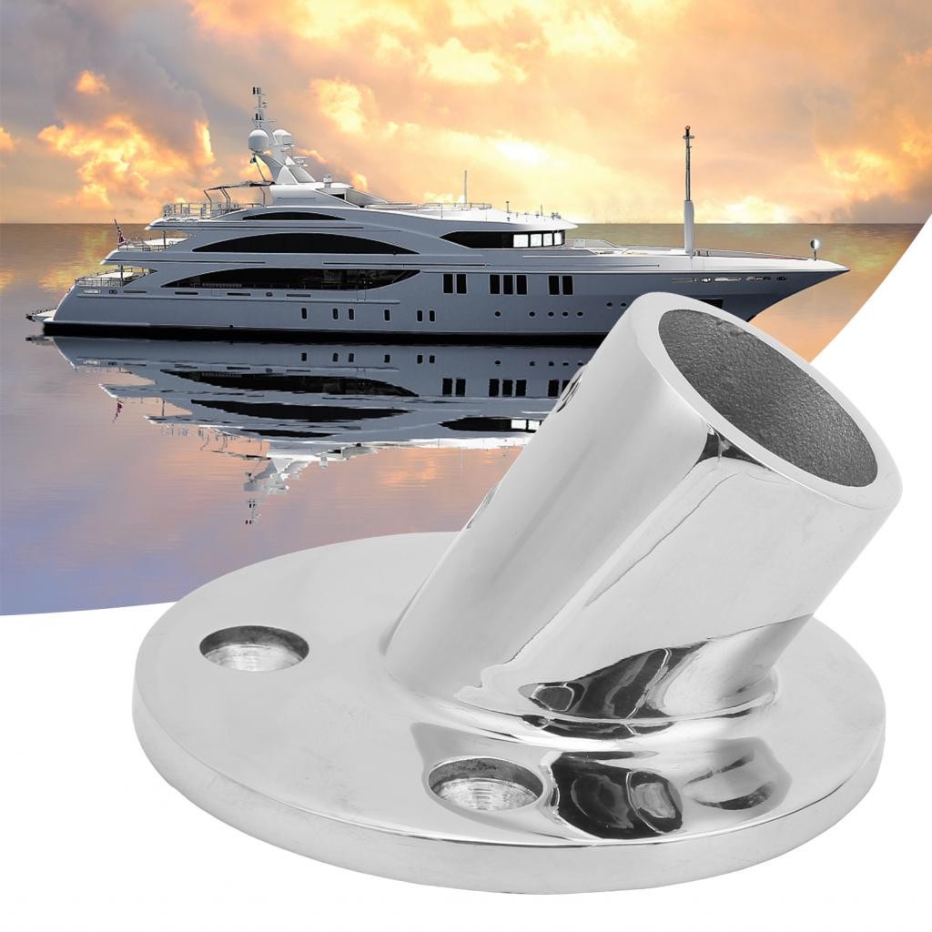 Tominihouse ZIZEV Handrail Fitting Round Bracket Professional for Ferry ...