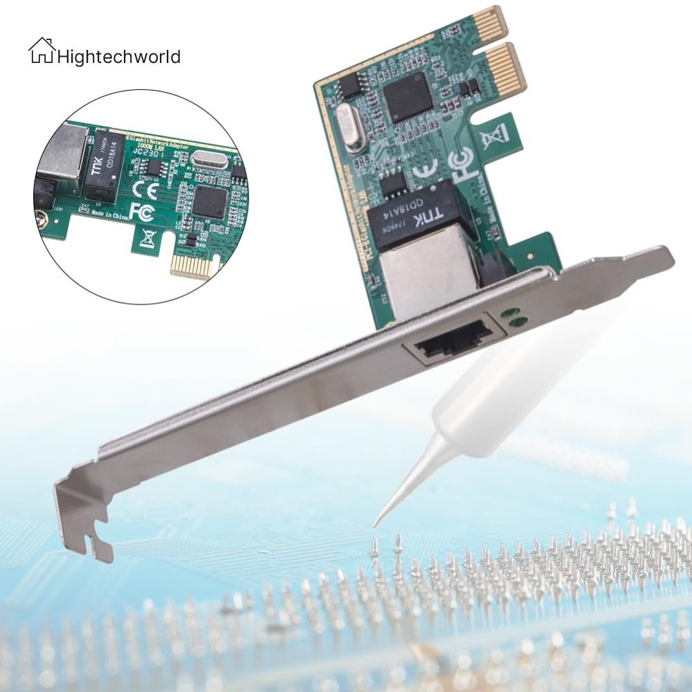 1000Mbps Gigabit Ethernet PCI Express PCI-E Network Card RJ45 LAN ...
