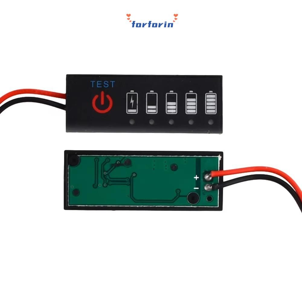 FORFORIN Percentage Indicator Board, Lithium Battery Voltages Charging ...